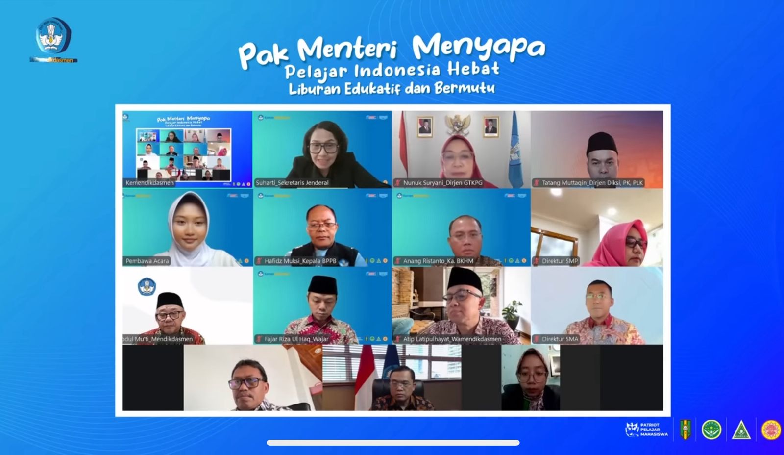Siaran Pers: Mendikdasmen Tinjau Pelaksanaan MBG dan Revitalisasi ...